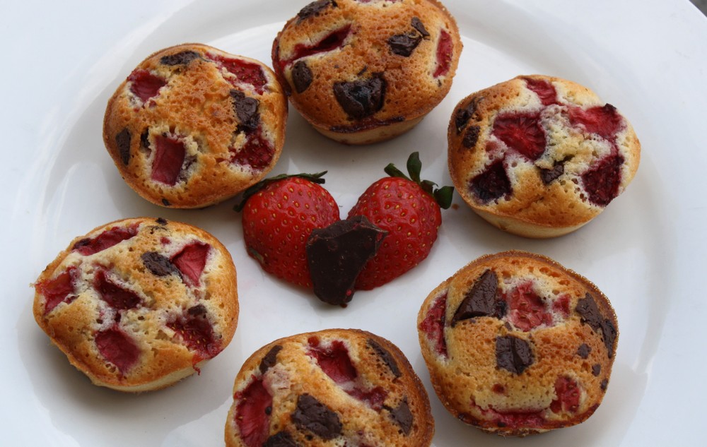 Financier fraises & chocolat framboise CEMOI – Les délices de Letiss